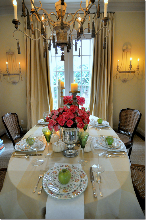 COTE DE TEXAS: Tablescape Thursday: A Brush With Gloss